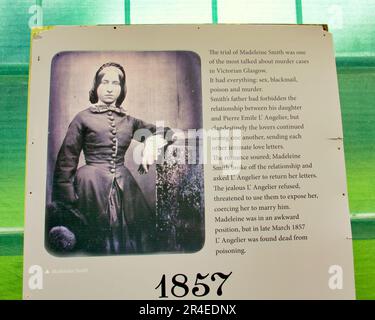 Madeleine Hamilton Smith was a 19th-century Glasgow socialite who was ...