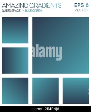 Colorful gradients in outer space, shadow color tones. Adorable ...