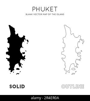 Thailand map. Borders of Thailand for your infographic. Vector country ...