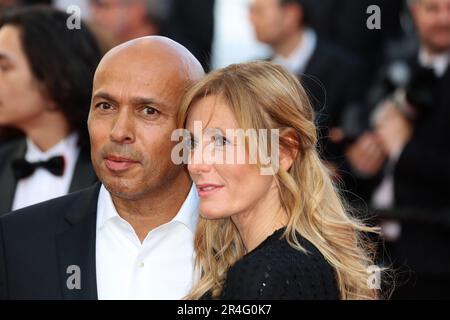 Eric Judor and his wife 'The Old Oak' Cannes Film Festival Screening ...