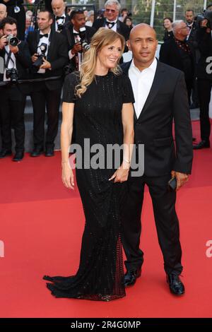 Eric Judor and his wife 'The Old Oak' Cannes Film Festival Screening ...