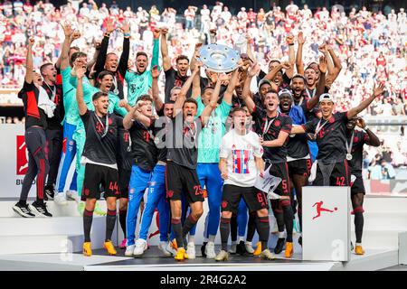 COLOGNE, GERMANY - MAY 27: Sadio Mane of FC Bayern Munchen looks on ...