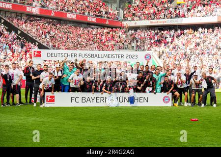 COLOGNE, GERMANY - MAY 27: Sadio Mane of FC Bayern Munchen looks on ...