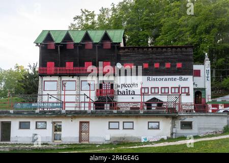 Hotel La Piccola Baita, in the Italian ski resort of Terminillo in the ...
