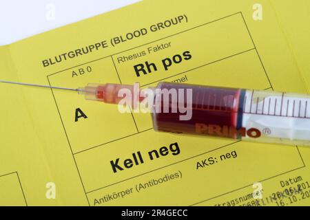 Blood group card, blood group passport, blood group, blood collection ...