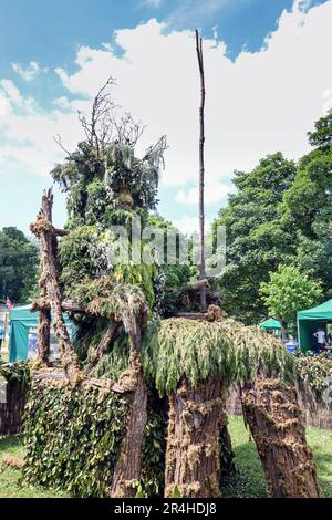 Green Man Festival held over May Bank Holiday 2014 at Mount Edgcumbe ...