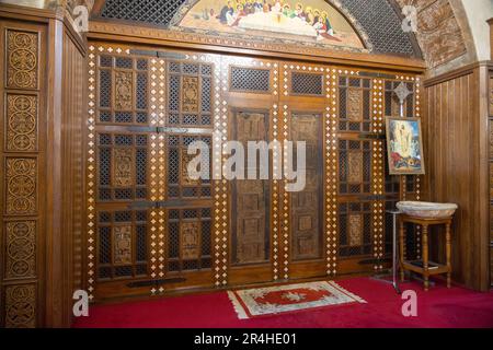 Deir Baramus, Christian monastery, Wadi Natrun, Egypt Stock Photo - Alamy