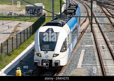 Blauwnet Stadler GTW train at Zwolle station Stock Photo - Alamy