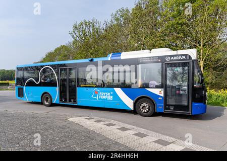 Frysk Ferfier VDL Citea bus in Lemmer, Netherlands Stock Photo - Alamy
