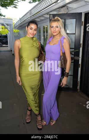 Noelle Villella and Samantha Crichton attend Hazel Forrester Celebrates ...