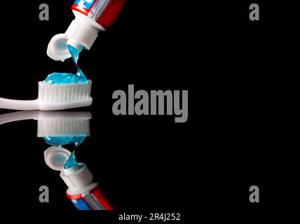 Toothpaste Tube Side View Isolated on White Stock Photo - Alamy