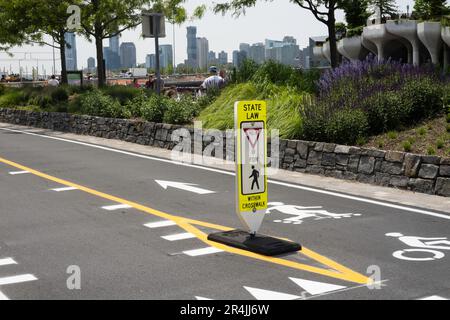 The Hudson River Greenway Trail System includes bicycling lanes, 2023 ...