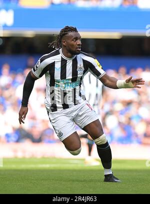 Allan Saint-Maximin of Newcastle United during the Premier League match ...
