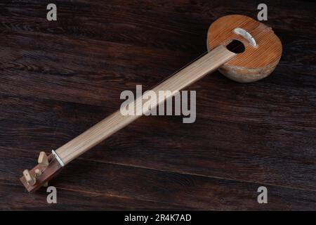 Turkish tambur. Long-necked folk string instrument of the lute family ...