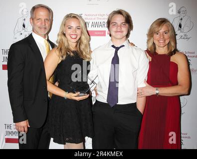 Renee Rapp with her parents Charlie Rapp and Denise Rapp at the 2018 ...