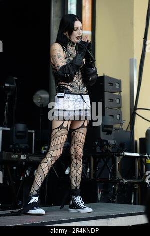 BOCA RATON - MAY 27: Romy Flores of DeathbyRomy performs during The ...