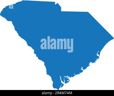 BLUE CMYK color map of SOUTH ASIA Stock Vector Image & Art - Alamy