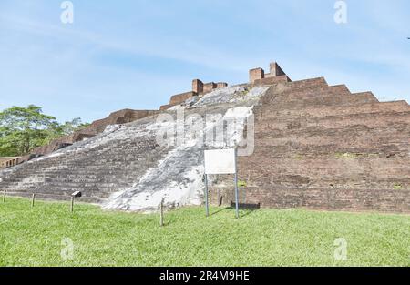 The elaborate ruins of Comalcalco in Tabasco, Mexico, is the western ...