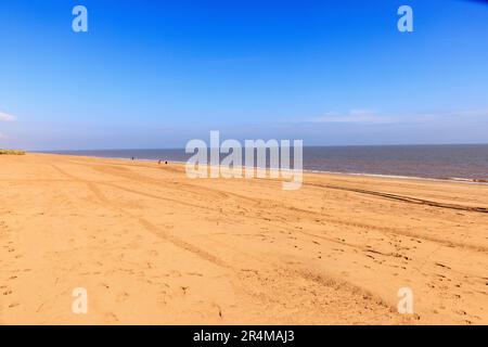 Huttoft beach also known as Moggs Eye is a quiet rural beach backed by ...