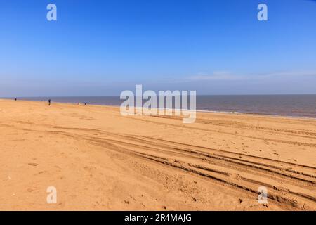 Huttoft beach also known as Moggs Eye is a quiet rural beach backed by ...