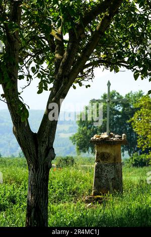Old calvary, Drôme, France Stock Photo - Alamy