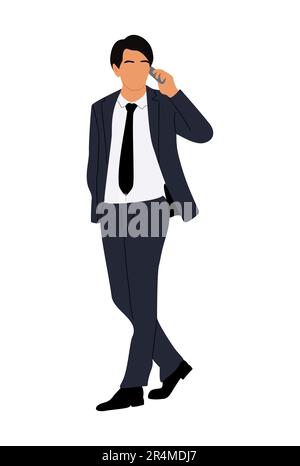 young man talking character vector illustration design Stock Vector ...