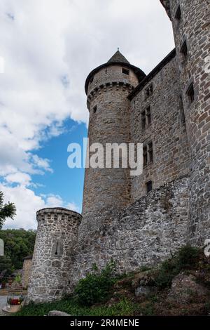 Val Castle in the Cantal region of France Stock Photo - Alamy