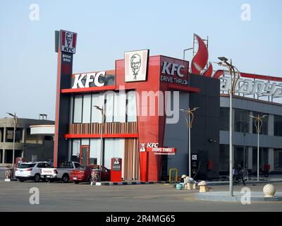 Cairo, Egypt, May 20 2023: Kentucky Fried Chicken restaurant KFC in a ...