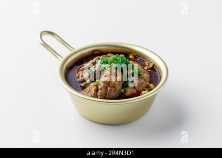 Spicy Roast Pig Brain , Roasted brain Stock Photo - Alamy