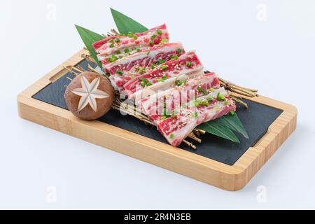 Raw Beef spare ribs for the Yakiniku, Sukiyaki, barbecue and Shabu.for ...