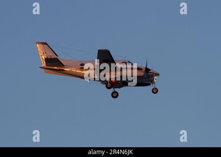 A Beechcraft LC90 (King Air C90) with the Japanese Maritime Self ...