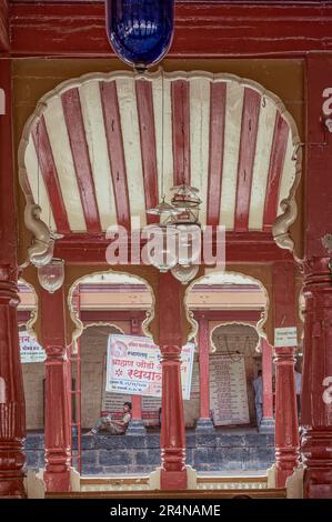11 22 2013 Vintage Wooden Structure of temple Barshi, Solapur ...