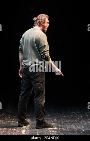 IVANO-FRANKIVSK, UKRAINE - MAY 27, 2023 - One of the acts of the Dziady ...