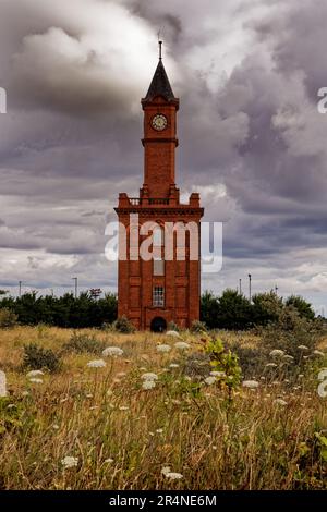 Middlesbrough Dock Tower, Port of Middlesbrough, Teesside, England ...