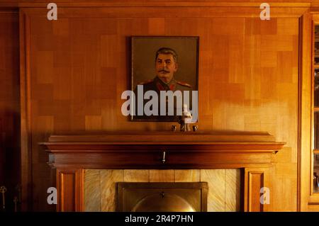 The Dining Room in Stalins Dacha, Sochi, Russia Stock Photo - Alamy
