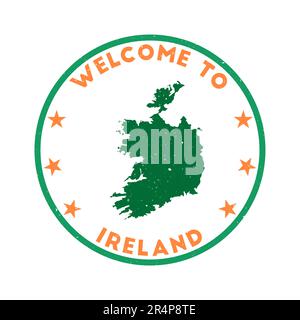 welcome to Ireland stamp Stock Vector Image & Art - Alamy