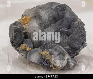 mineral sample of barite on a light background Stock Photo - Alamy