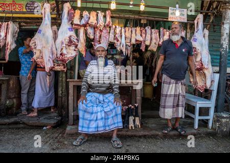 Butcher in Dhaka, Bangladesh Stock Photo - Alamy