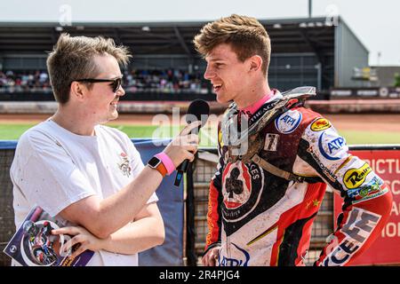 Jake Mulford of Belle Vue Aces during the Belle Vue Aces Media Day at ...