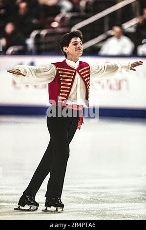 Paul Wylie 1996 USPS Pro-Am Challenge figure Skating Stock Photo - Alamy