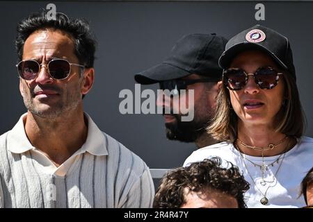 Florent PEYRE and his partner Virginie STREF during the second day of ...