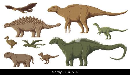 Anatotitan prehistoric dinosaur character. Isolated cartoon vector ...