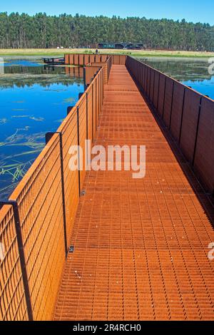 Lake Condah (Tae Rak), part of the World Heritage-listed Budj Bim ...