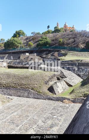 Cholula in Puebla, Mexico, is home to the largest pyramid in the world ...
