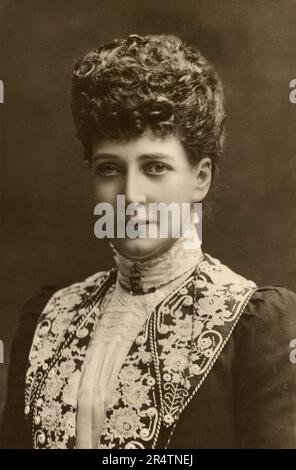 Empress of Russia Aleksandra Fedorovna Romanova, wife of Czar Nicholas II, 1900s Stock Photo - Alamy