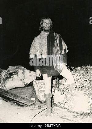 Italian stage actor Vito Maria Brunetti, Benevento, Italy 1972 Stock ...