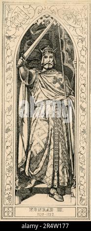 Portrait of Holy Roman Emperor Conrad II, aka Conrad the Elder and ...