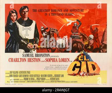 EL CID, Charlton Heston, 1961 Stock Photo - Alamy