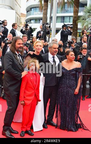 Cast members of the film 'The New Boy': Kath Shelper, Warwick Thornton ...