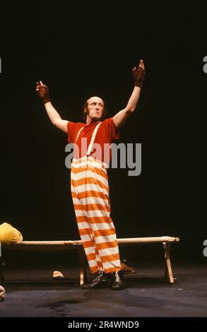 French comedian Rufus on stage at the Théâtre Antoine in Paris during ...